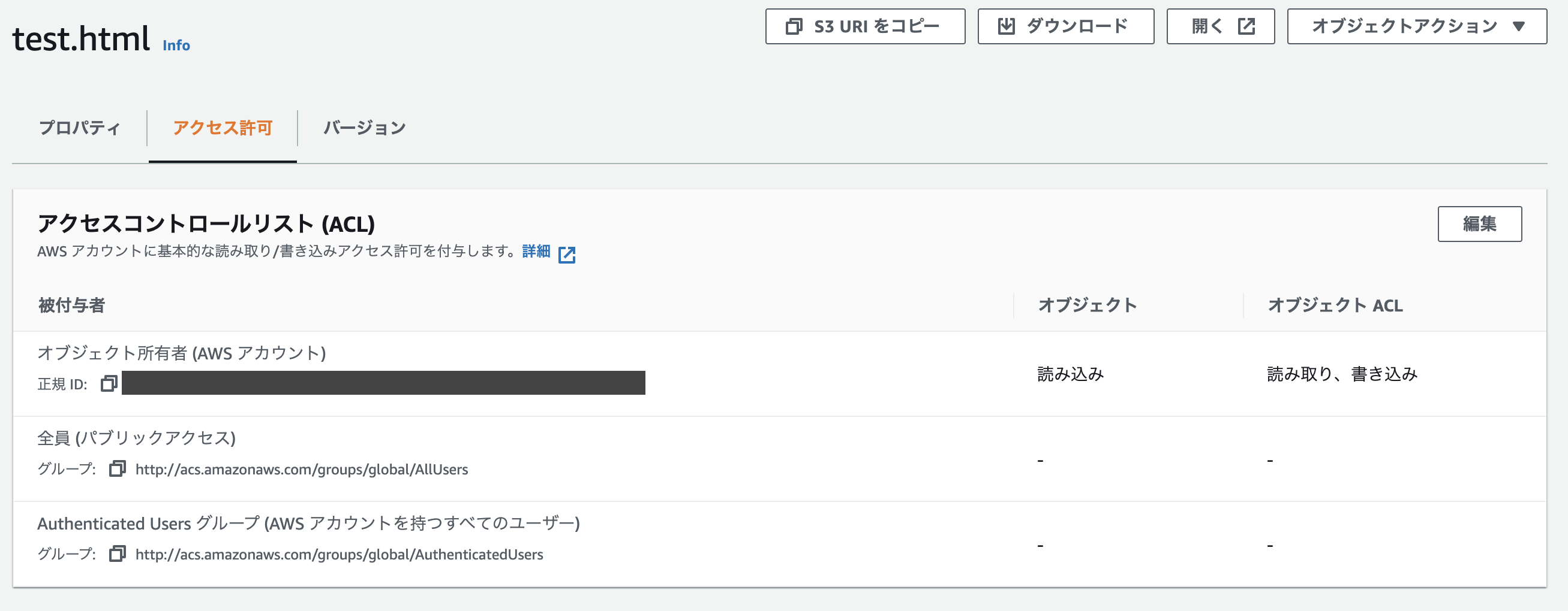 S3の403 Access Deniedを解決する時の覚書 | カルキチブログ
